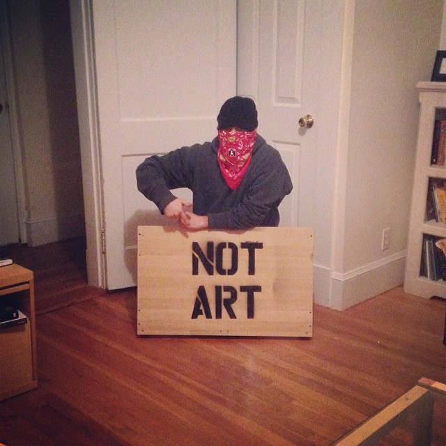 ‘Not Art’ creator gets endorsement from Banksy | The Boston Calendar